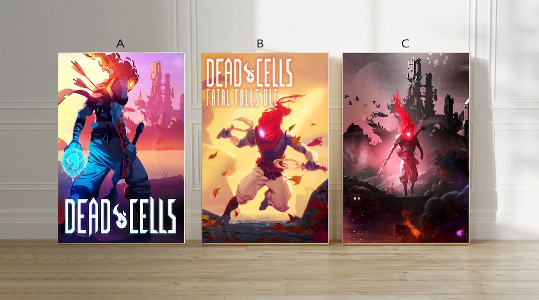 Dead Cells Classic Game Canvas Poster Unframe Multiple Choice-12x18 ...