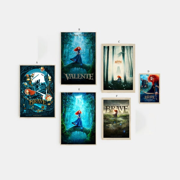 Brave Movie - Etsy