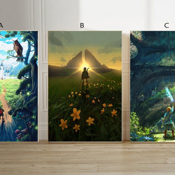 Zelda Poster - Etsy