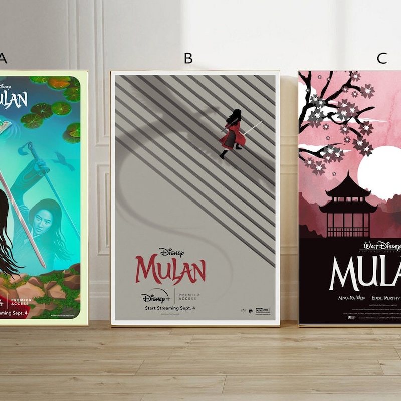 Mulan Poster - Etsy