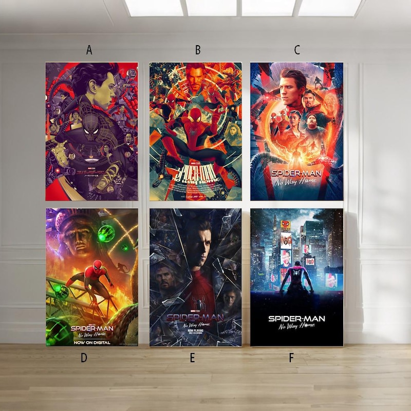 Spider Man No Way Home Poster - Etsy
