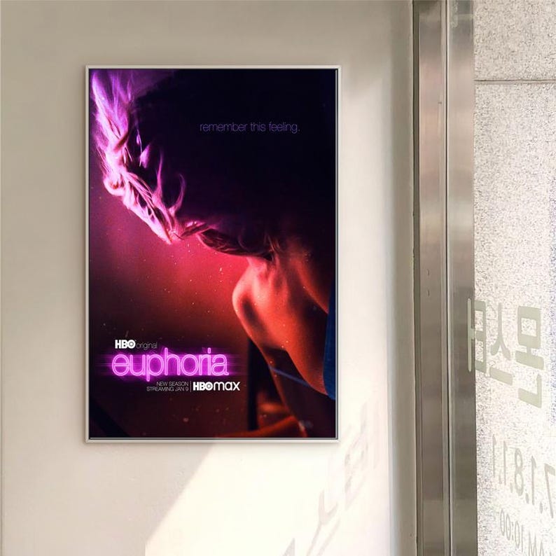 The Euphoria 1 the Euphoria 2 TV Series Film Classic Movie Canvas ...