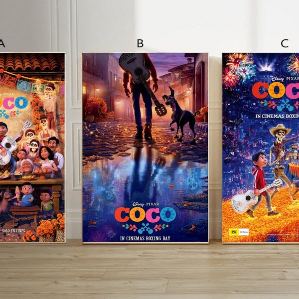 Coco Movie Poster - Etsy