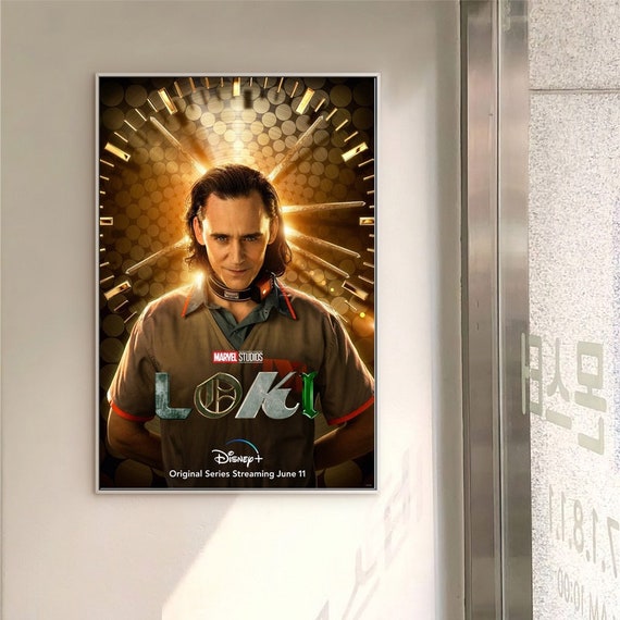 Loki TV Series Film Classic Movie Canvas Poster Unframe | Etsy