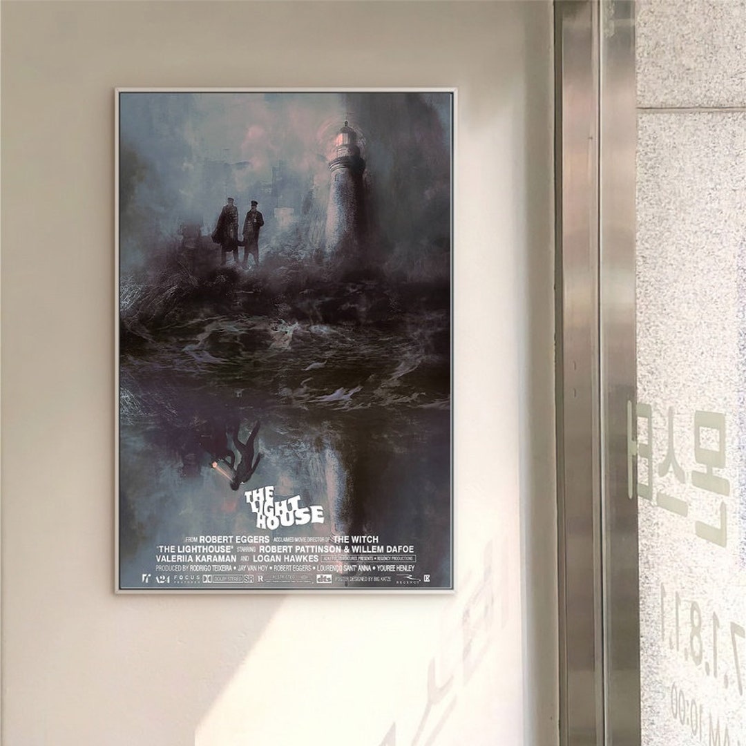 The Lighthouse Film Classic Movie Canvas Poster Unframe Multiple Choice ...