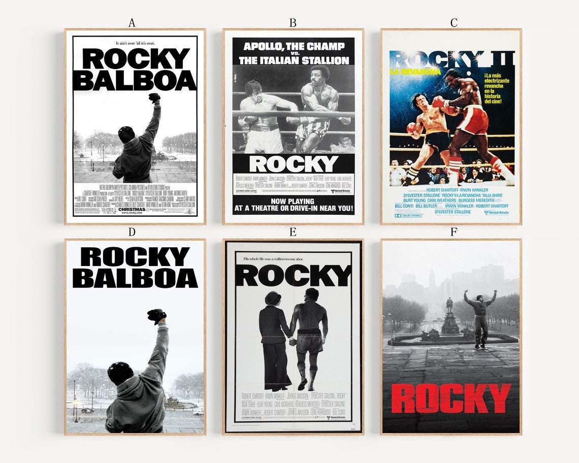 Rocky Movie Poster 1976