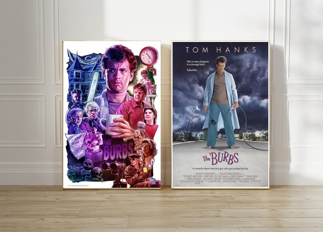 The Burbs Film Classic Movie Canvas Poster Unframe Multiple Choice ...