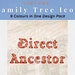 VINTAGE 2 - Original Direct Ancestor Icons | Organise Digital Family ...
