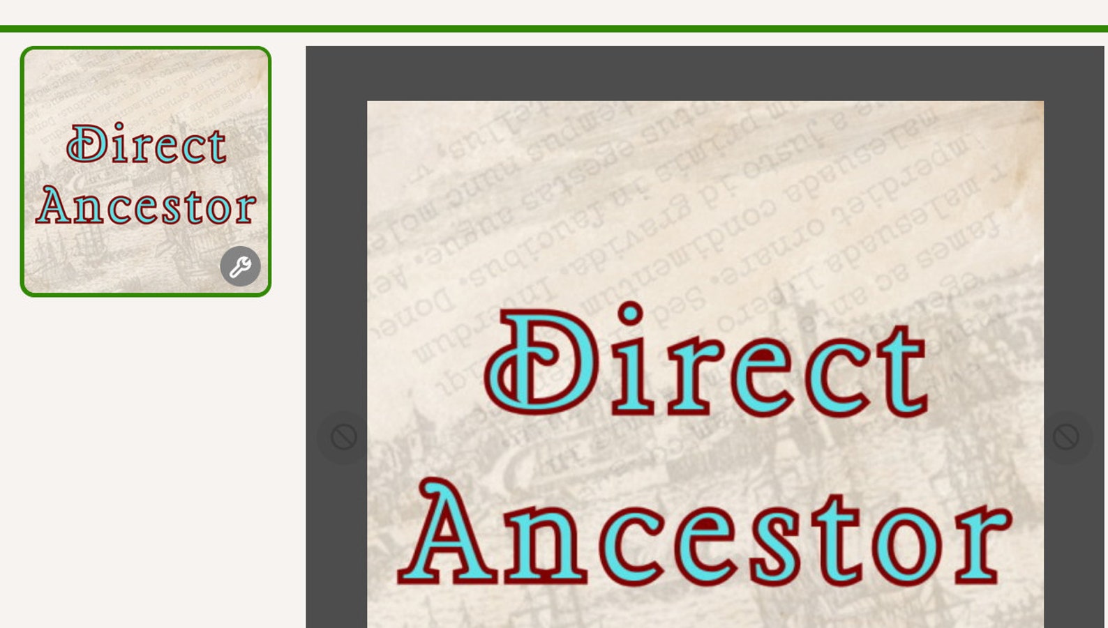 VINTAGE 2 - Original Direct Ancestor Icons | Organise Digital Family ...