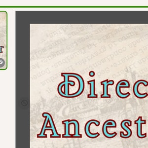 VINTAGE 2 - Original Direct Ancestor Icons | Organise Digital Family ...