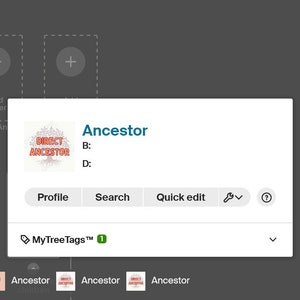 Organise Digital Family Trees With Original Direct Ancestor Icons ...
