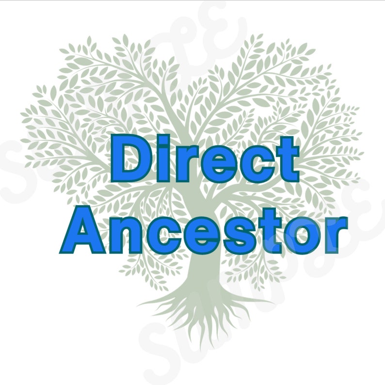 Organise Digital Family Trees With Original Direct Ancestor Icons ...