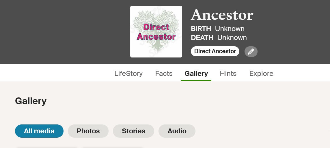 Organise Digital Family Trees With Original Direct Ancestor Icons ...