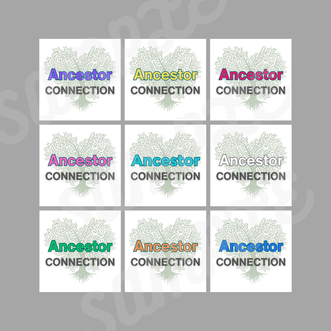 Organise Digital Family Trees With Original Ancestor Connection Icons ...