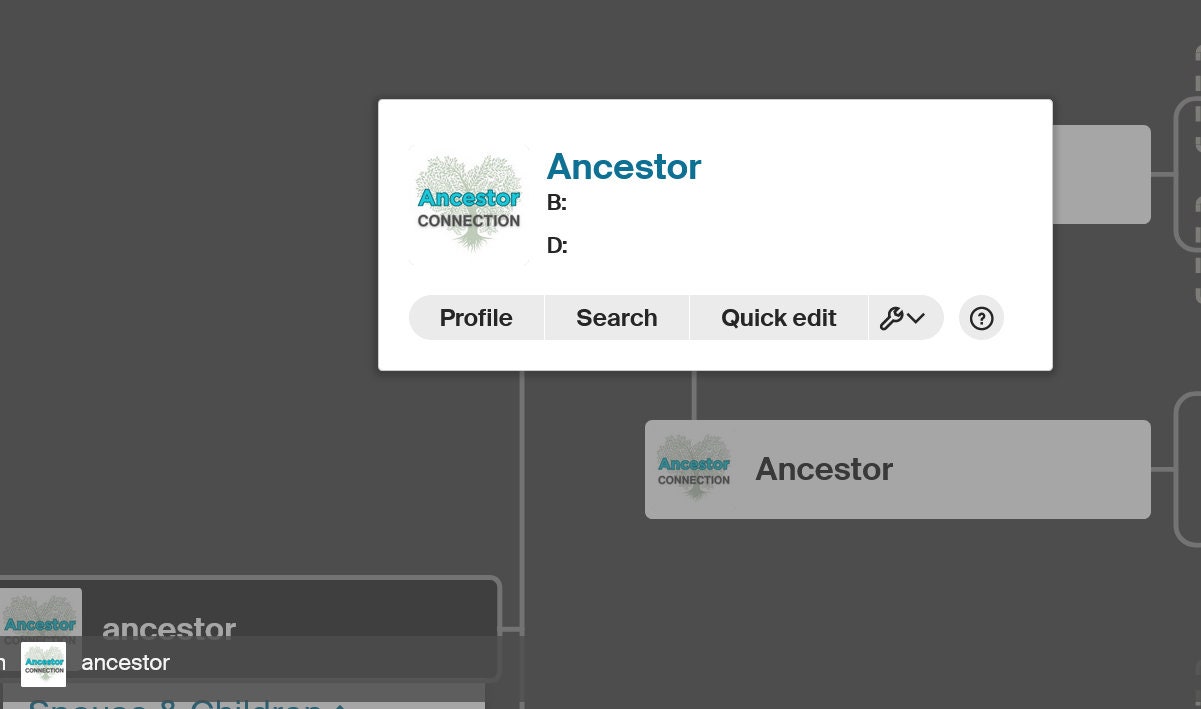 Organise Digital Family Trees With Original Ancestor Connection Icons Design 2 Images Designed ...