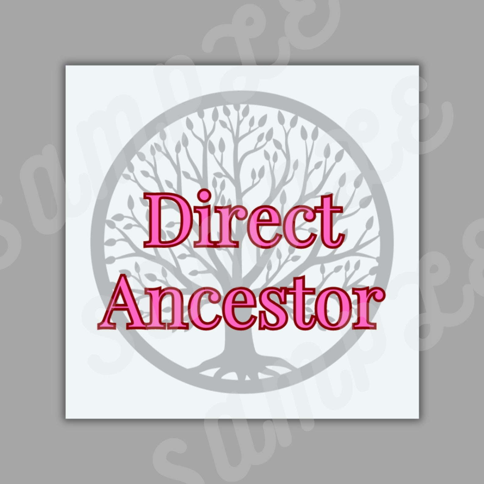 Organise Digital Family Trees With Original Direct Ancestor Icons ...