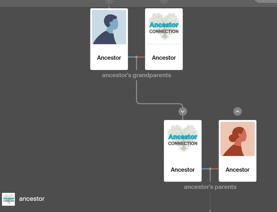Organise Digital Family Trees With Original Ancestor Connection Icons Design 2 Images Designed ...