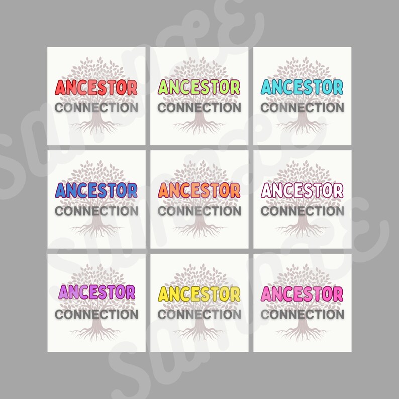 Organise Digital Family Trees With Original Ancestor Connection Icons ...