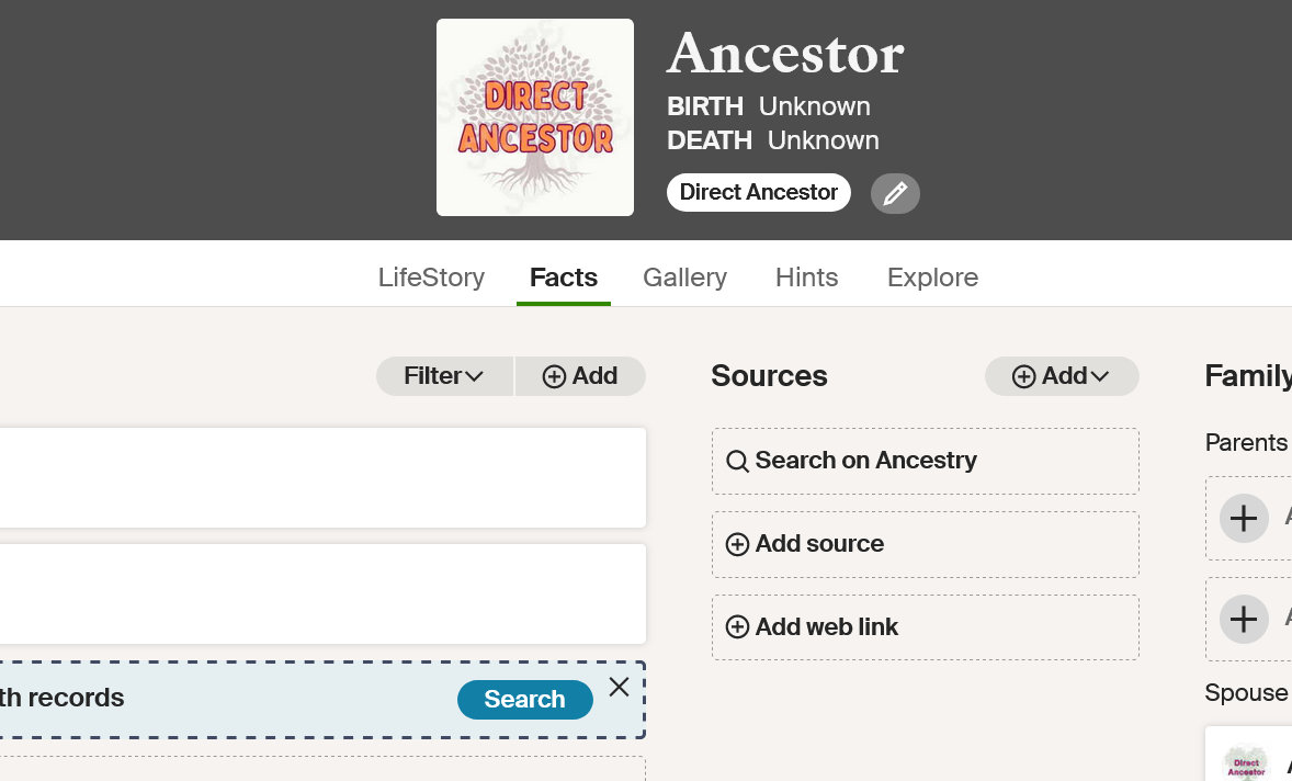 Organise Digital Family Trees With Original Direct Ancestor Icons ...