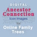 Organise Digital Family Trees With Original Ancestor Connection Icons ...