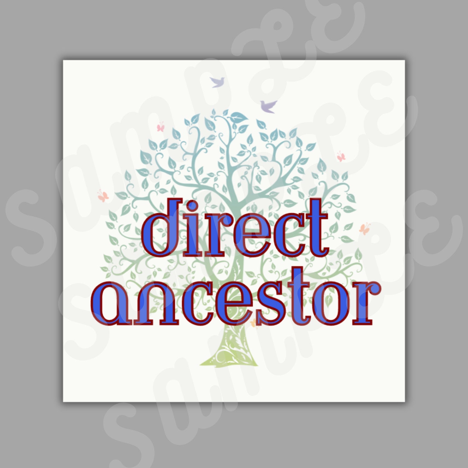 Organise Digital Family Trees With Original Direct Ancestor Icons ...