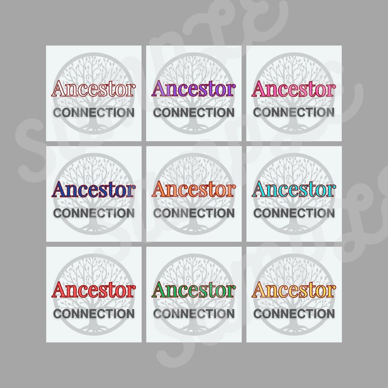 Organise Digital Family Trees With Original Ancestor Connection Icons ...