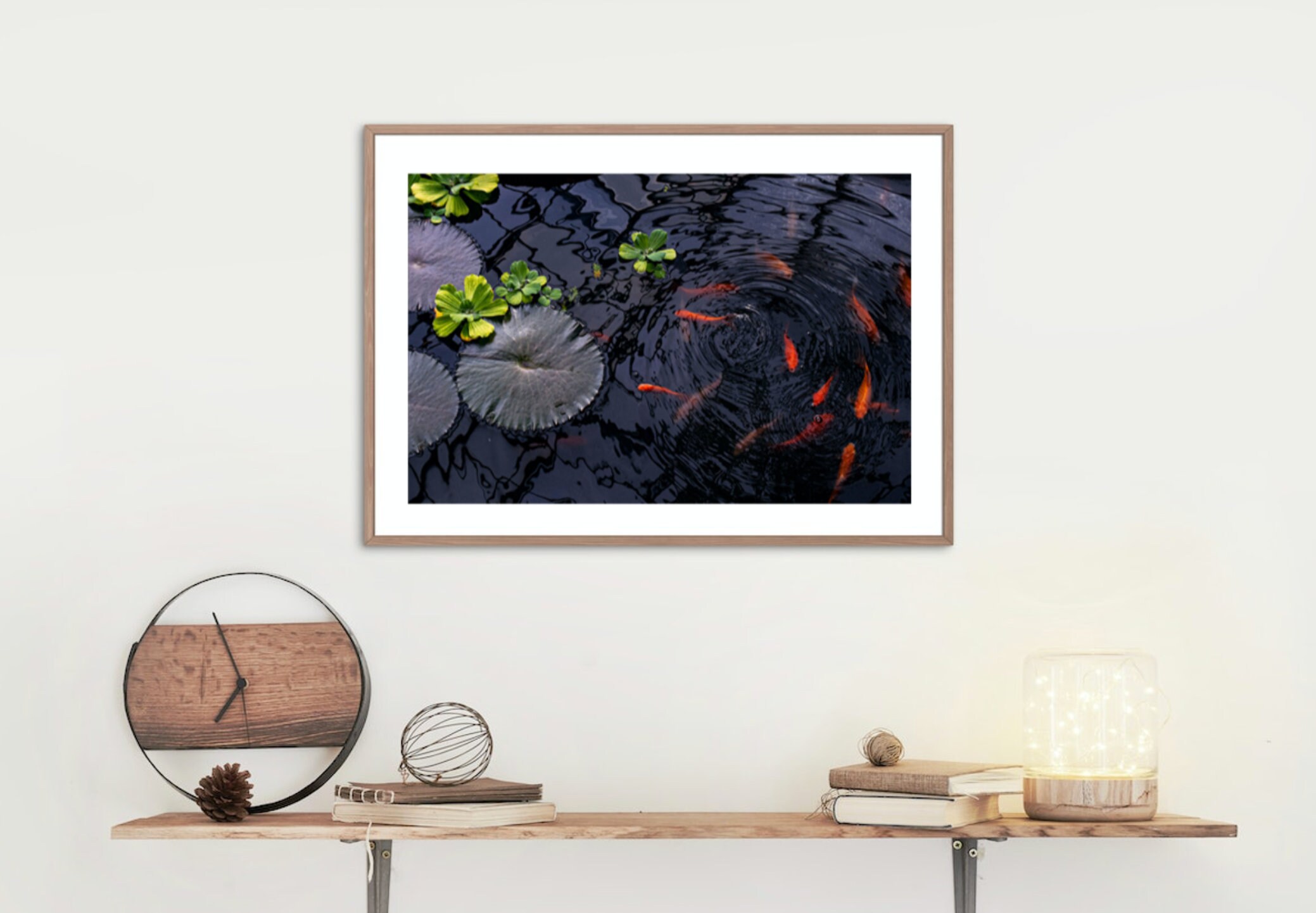 Fibonacci Fish Wall Art Unframed Nature Reflections Photograph Multiple ...