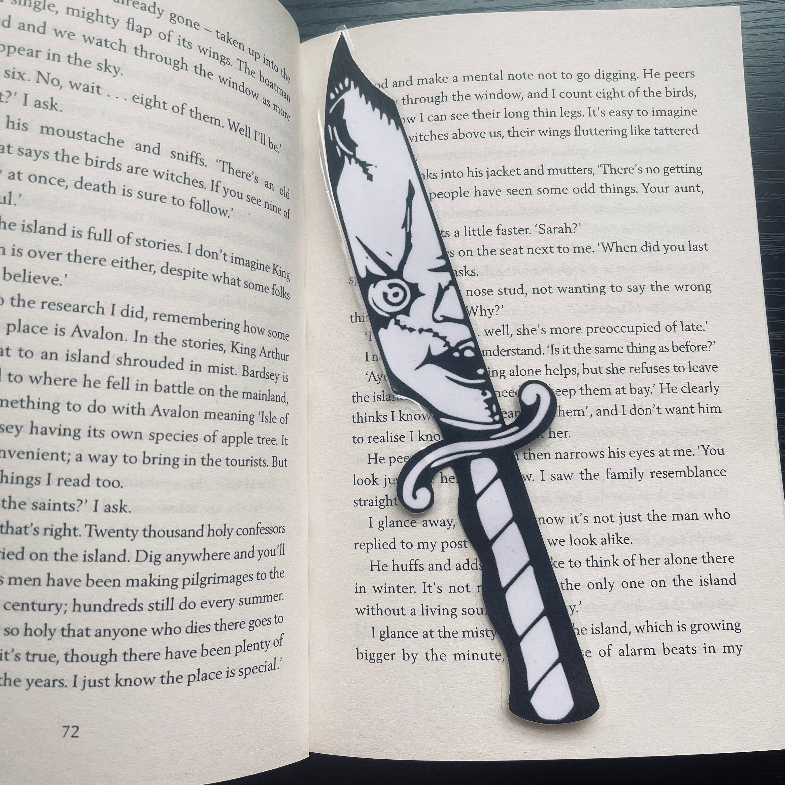 HORROR BOOKMARKS GOTH Emo Gift Present Knife Horror Films 80s - Etsy UK