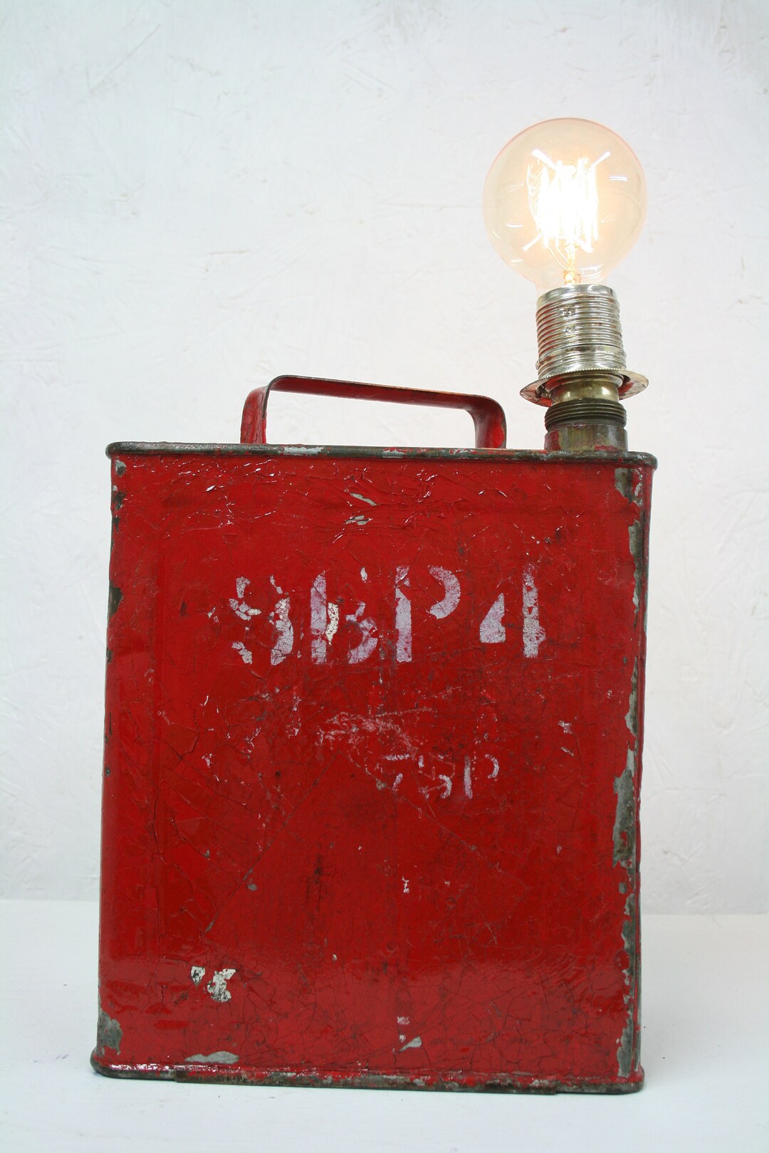 Bespoke Vintage Lamp - 1930s Shell-mex BP Jerry Can - Etsy