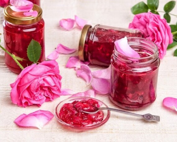 Confiture de rose Confitures biologiques Saveurs faites à la | Etsy France