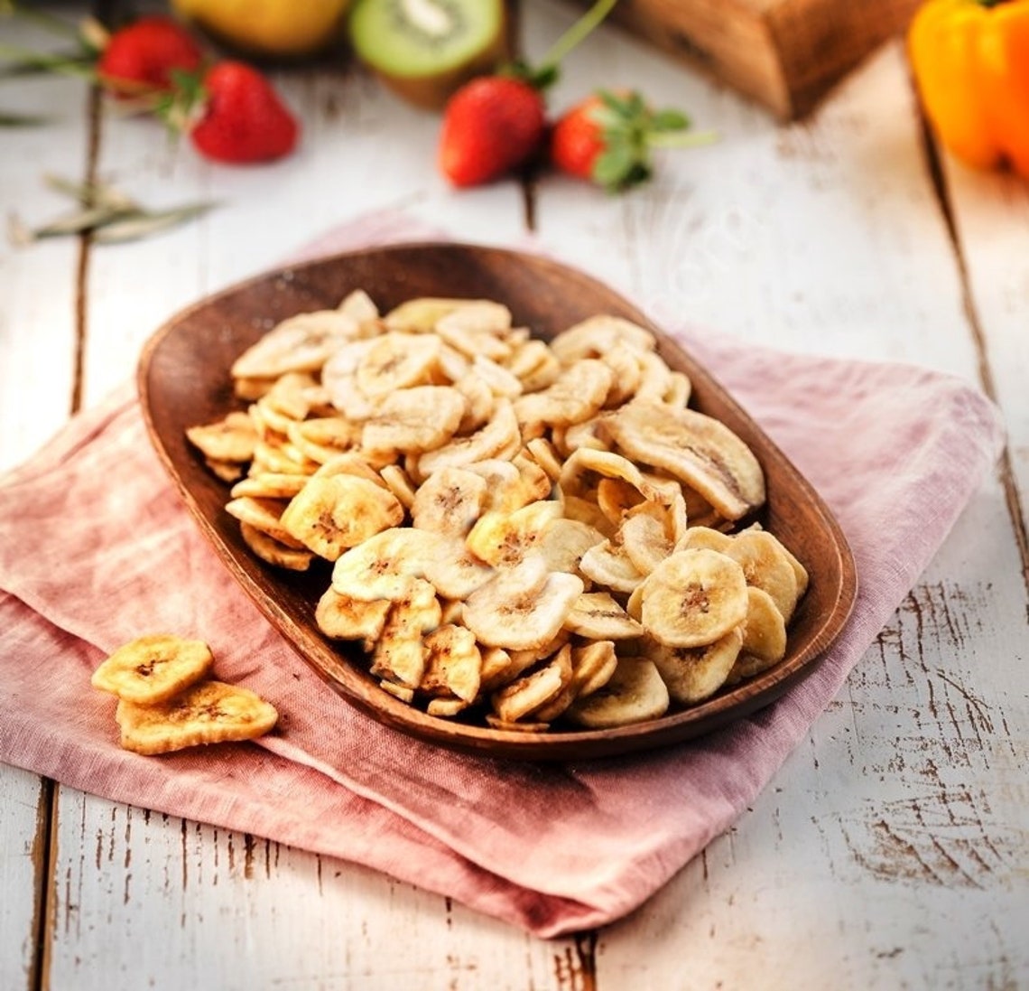 Dried Banana Dry fruit Banana Tropical Fruit 9oz 250g | Etsy