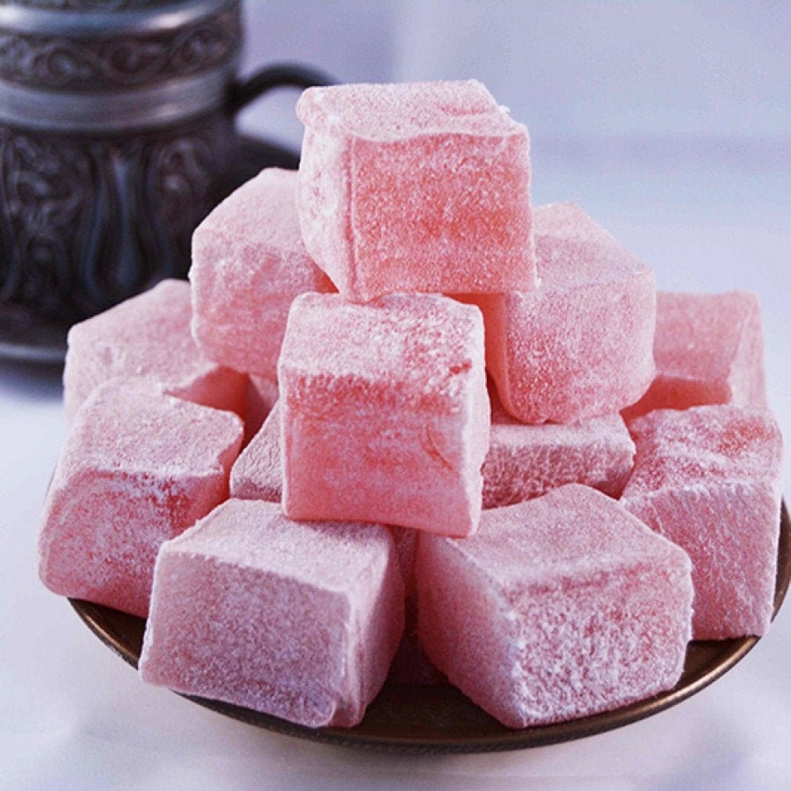 Rose Turkish Delight Turkish Delight Rose Flavor Turkish - Etsy