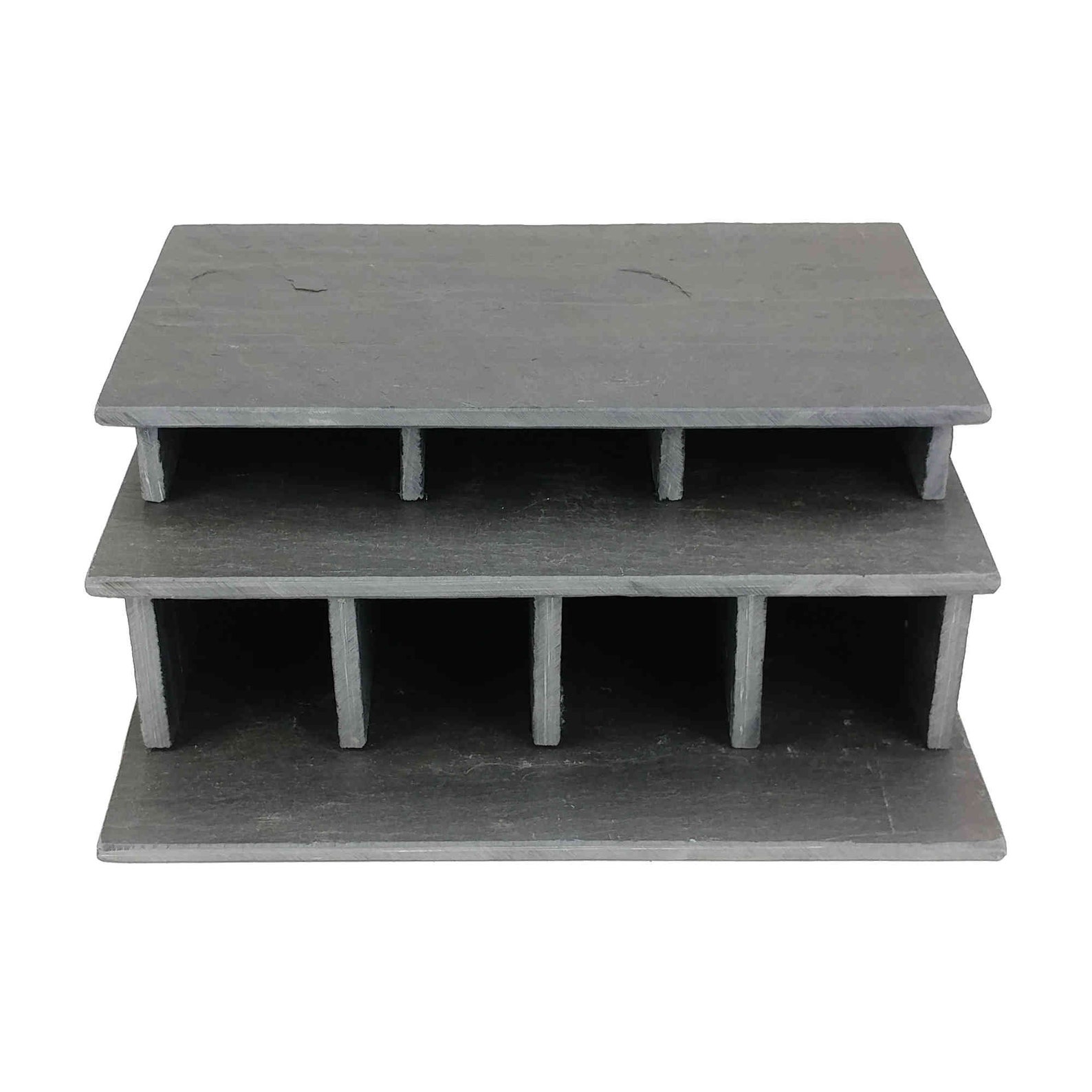 Aquarium Slate Pleco Cave, Natural Stone Rock for Fish Tank or Reptile ...