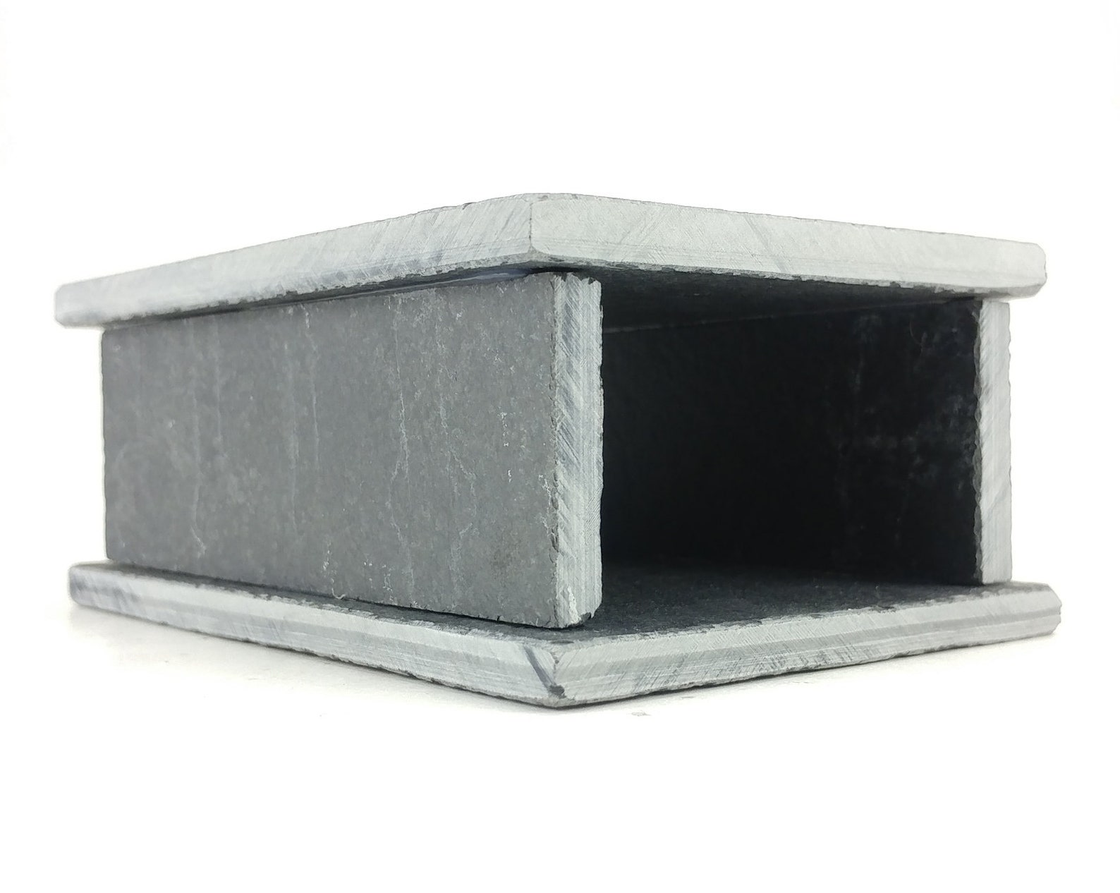 4 Aquarium Slate Tunnel Caves, Natural Stone Rock for Fish Tank or ...