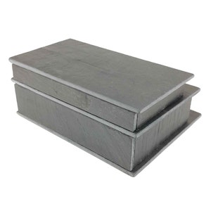 Aquarium Slate Pleco Cave, Natural Stone Rock for Fish Tank or Reptile ...