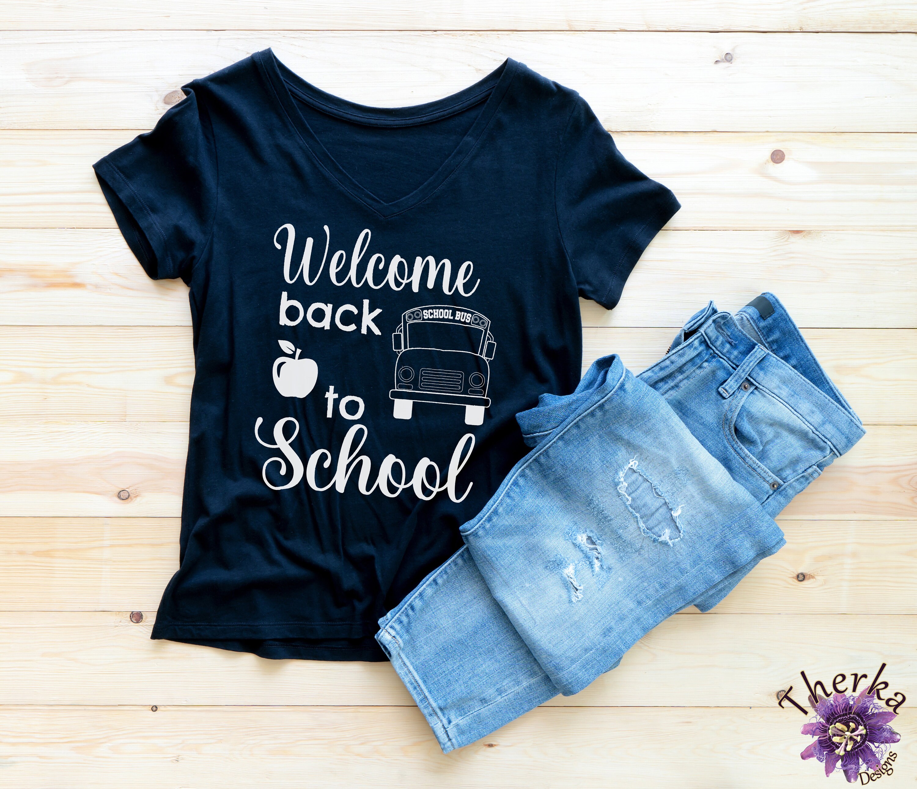 SVG File welcome Back to School Cutting File for - Etsy