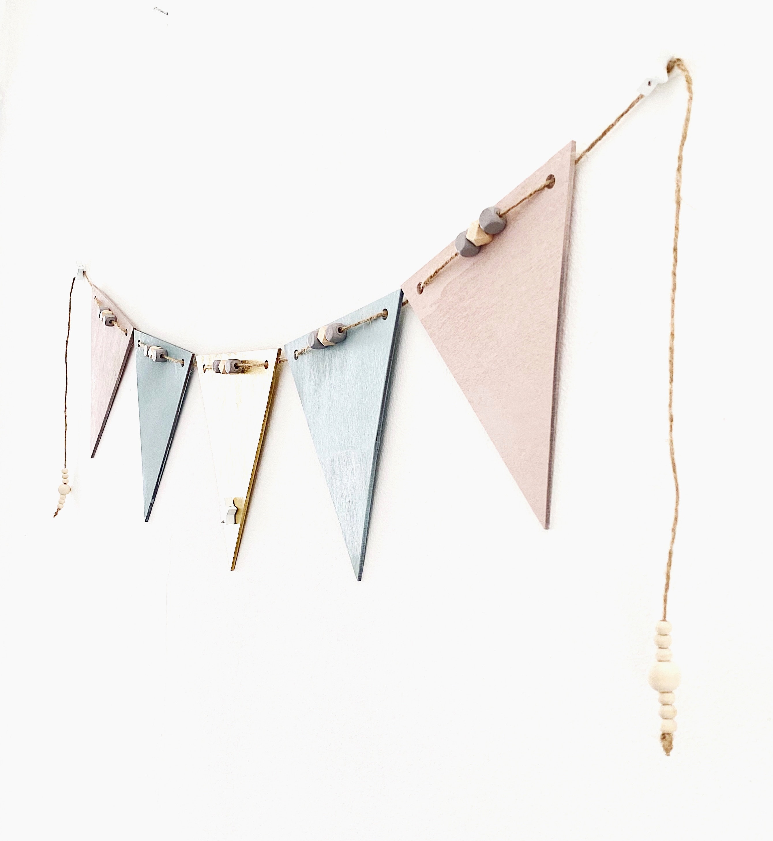 Pink Flag Bunting - Etsy