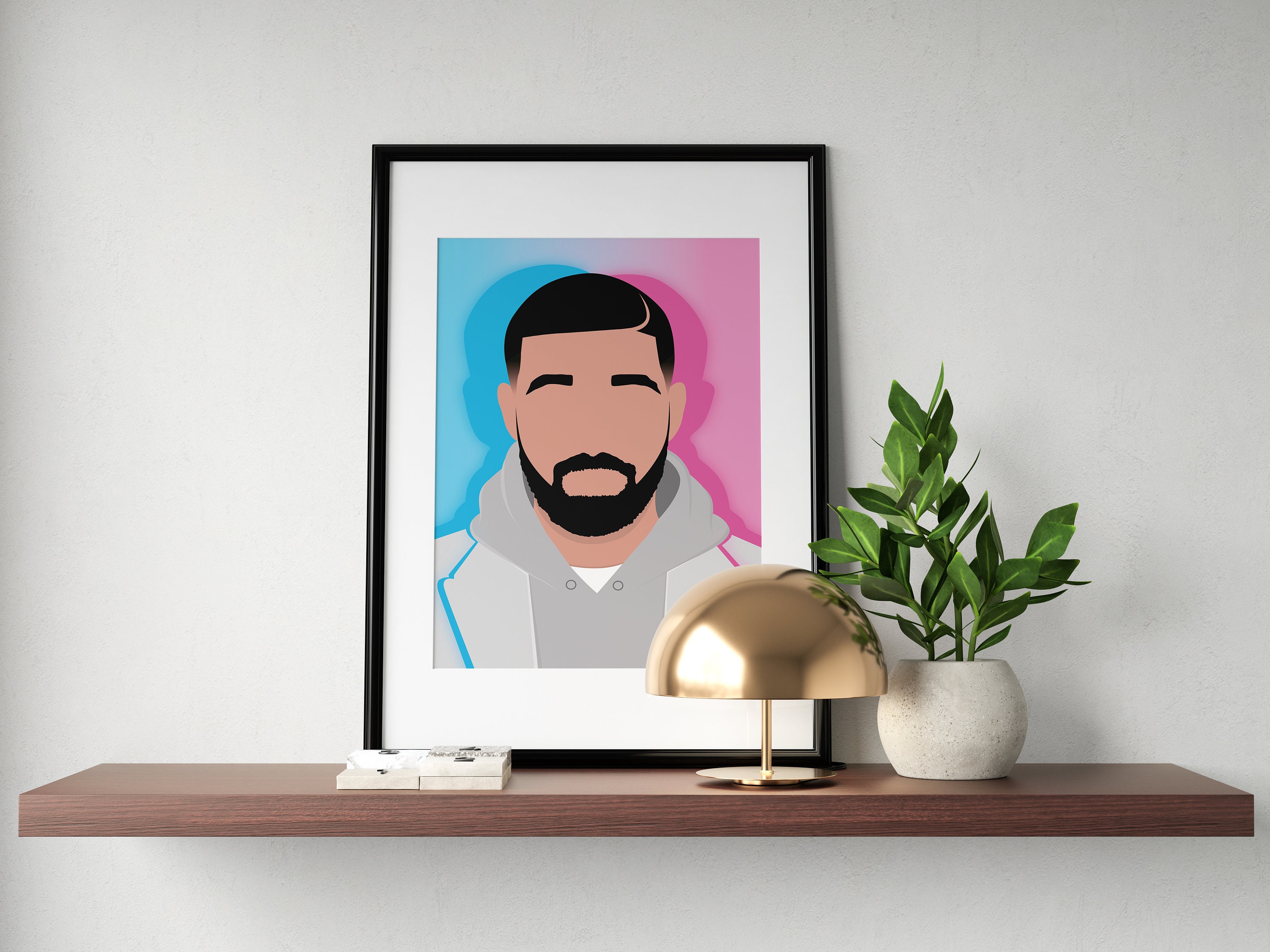 Drake Poster A3 poster A4 Print Music Art Print | Etsy