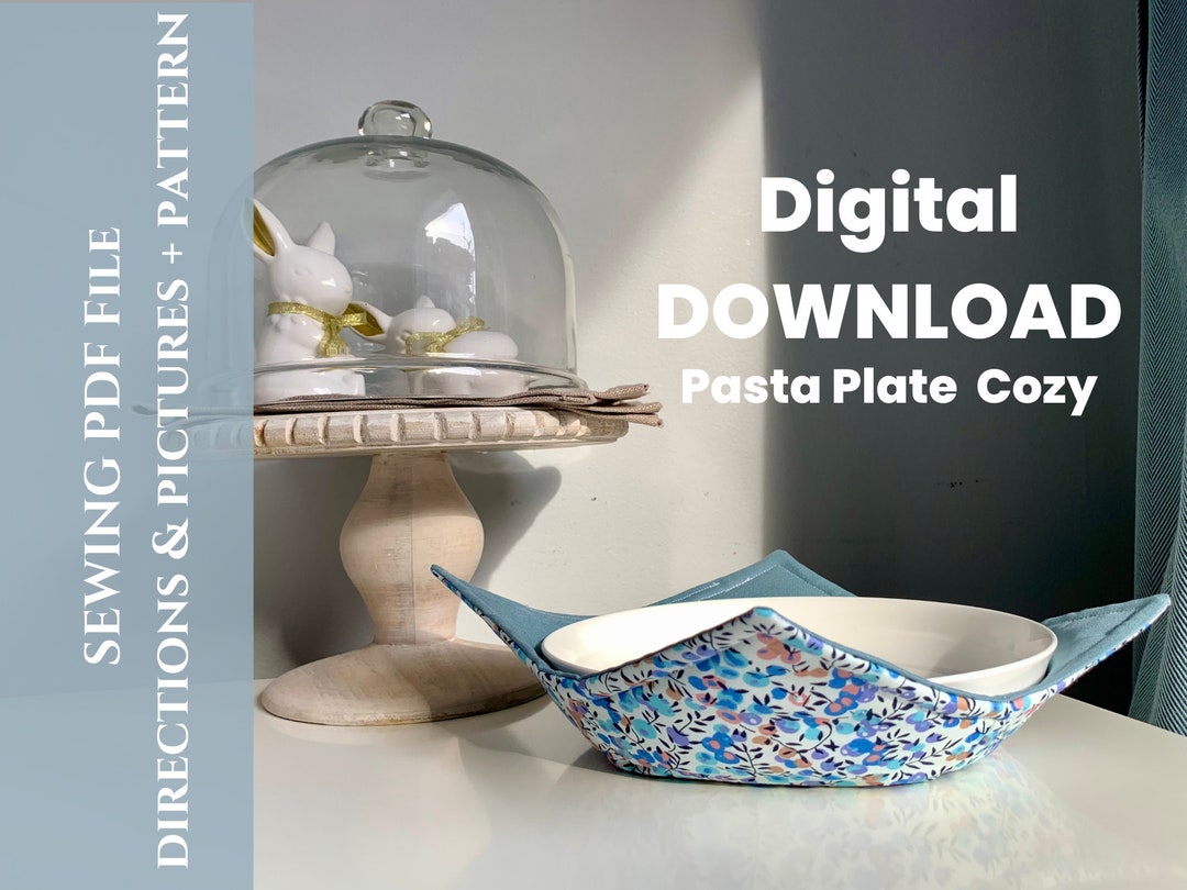 PLATE COZY PDF Printable Download File Detailed Directions + Patterns ...