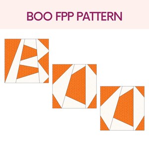 Foundation Paper Piecing Pattern, Halloween Foundation Paper Piecing ...