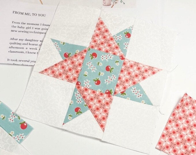 Quilt Block Pattern for Beginners, Disappearing 9 Patch Quilt Block ...