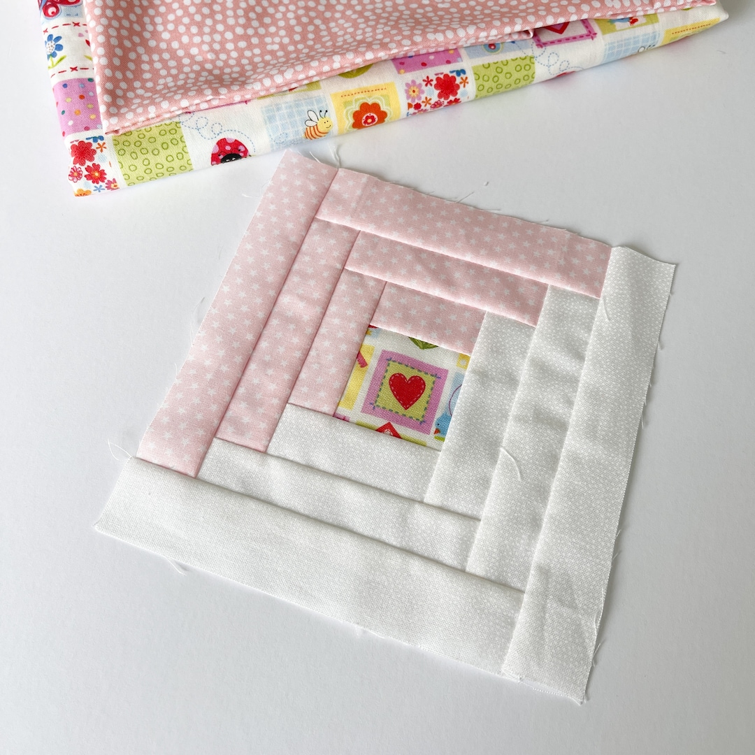 Log Cabin Quilt Block Pattern, Log Cabin Quilt Pattern, Log Cabin Quilt ...