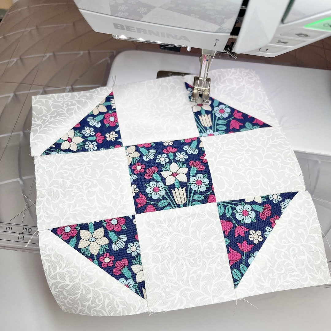 Shoofly Quilt Block Pattern: Beginner Patchwork (PDF Pattern) - Etsy