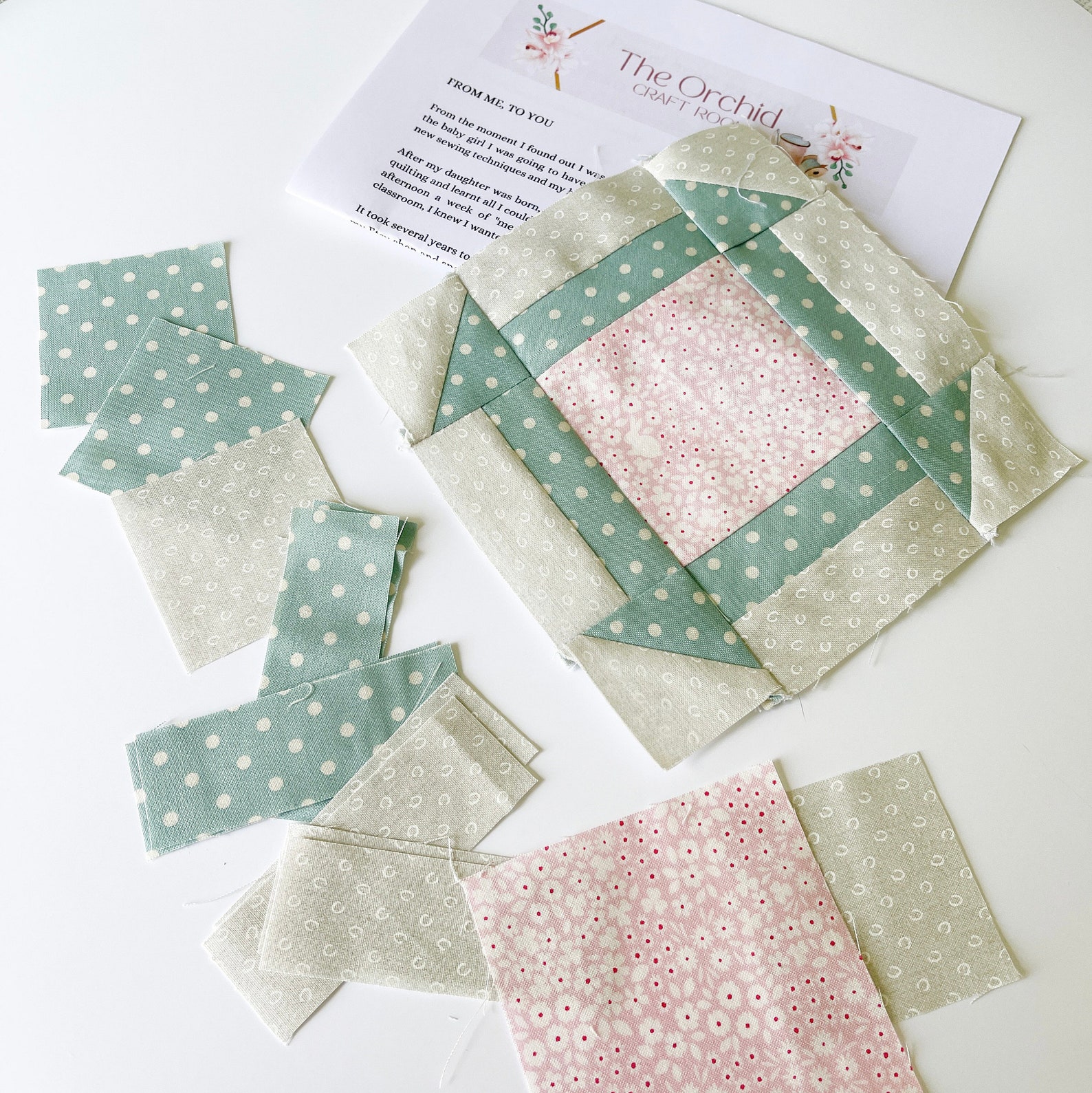 Beginner Quilt Pattern PDF Beginner Quilt Pattern Churn Dash - Etsy