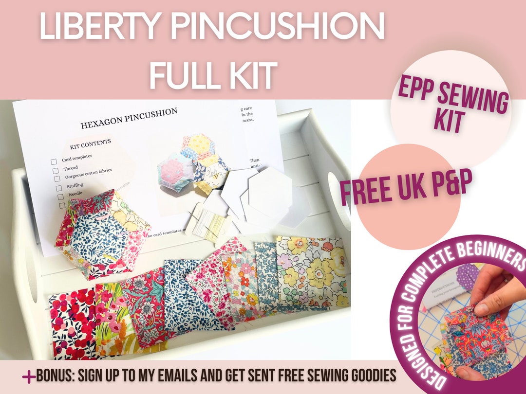 English Paper Piecing Kit / EPP Pattern Paper Piecing Kit - Etsy