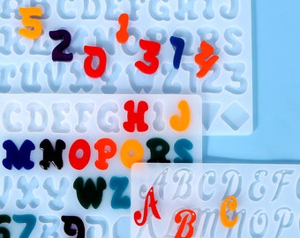 Cursive Letter Molds - Etsy