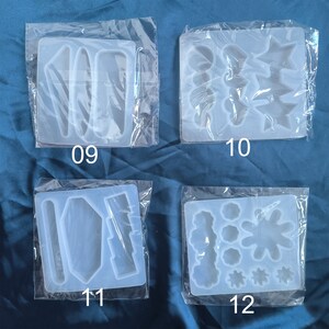 Barrette Resin Molds, Hair Clip Silicone Mold for Resin, Hair Clip Mold ...