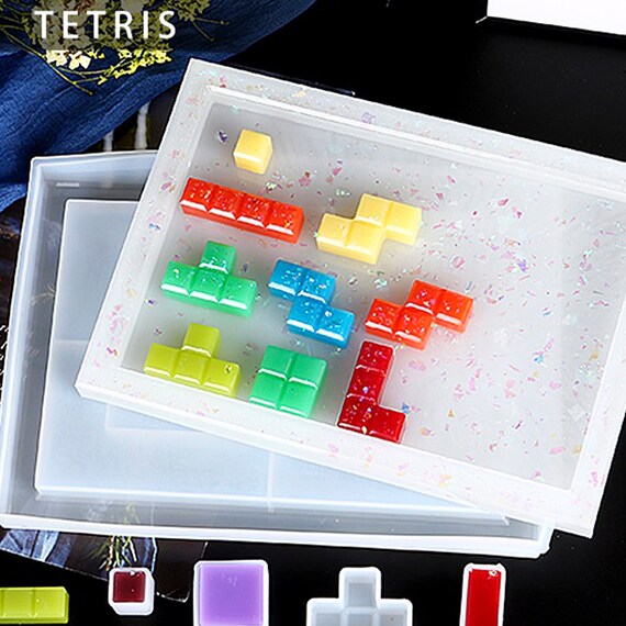 Silicone Mold for Tetris Games Tetris Mold Tetris Silicone | Etsy
