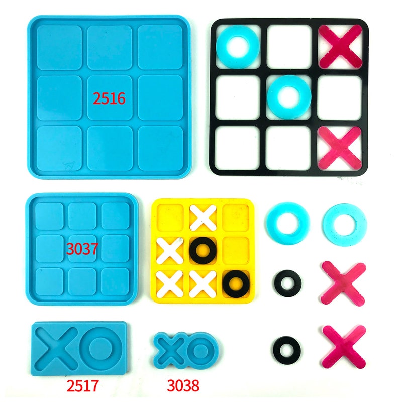 Clay Tic Tac Toe Board - Etsy