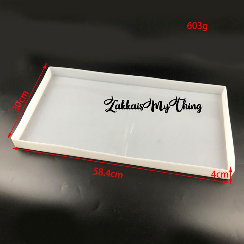 Rectangle Resin Mold Large - Etsy